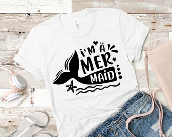 Mermaid t shirt | Etsy