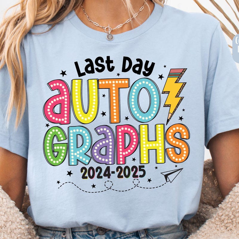 Autograph Shirt - Etsy