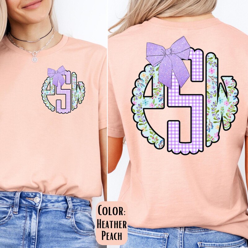 Floral Monogram - Etsy