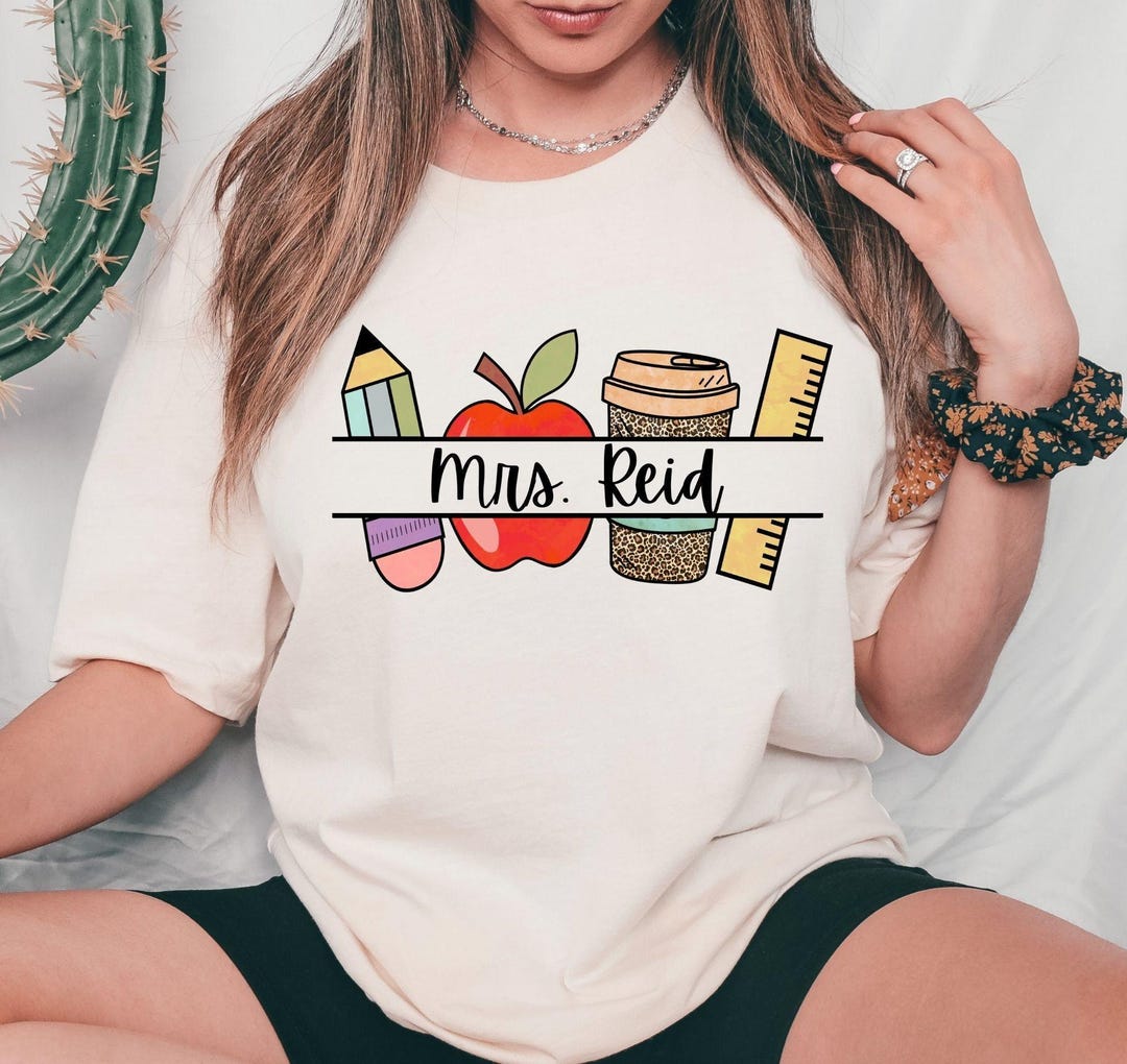 Custom Teacher Shirt, Elementary School Teachers, Shirts for Teachers ...