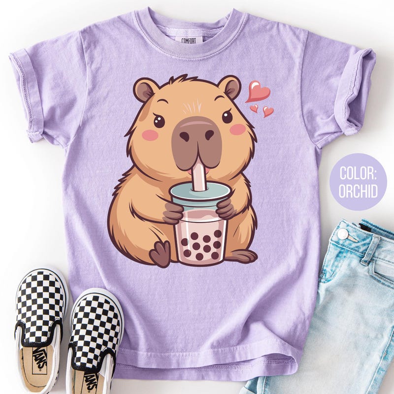 Capybara Shirt in Womens Clothing - Etsy