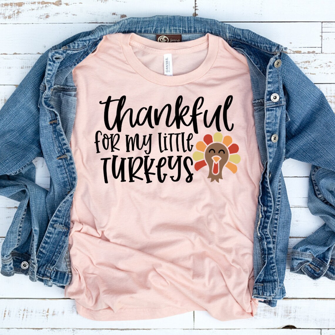Thankful for My Little Turkeys // Kindergarten Teacher Tee // - Etsy