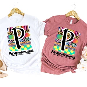Paraprofessional Swatches Shirt, Para Shirt, Paraprofessional Gift ...
