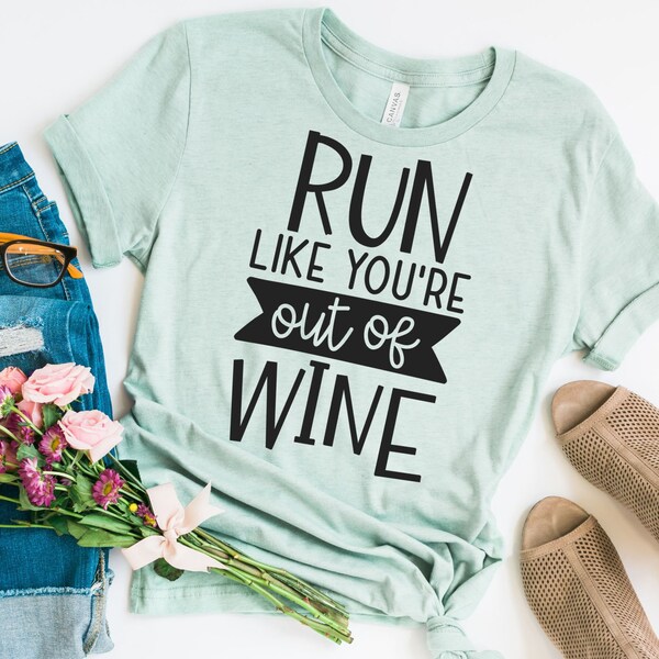 Run for Wine - Etsy