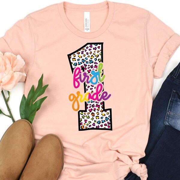 First Grade Shirt - Etsy