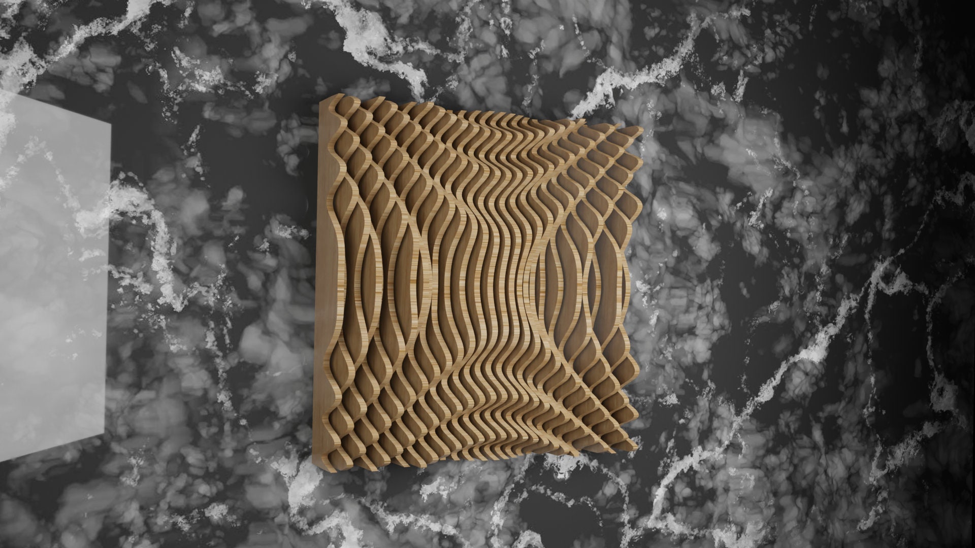 3D Parametric Wall Panel,3d Wavy Wall , Multilayered, 3d Interior Wall ...