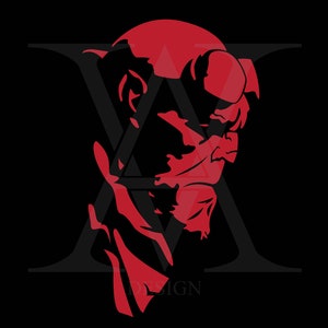 HELLBOY Clipart vector comic. INSTANT DOWNLOAD | Etsy