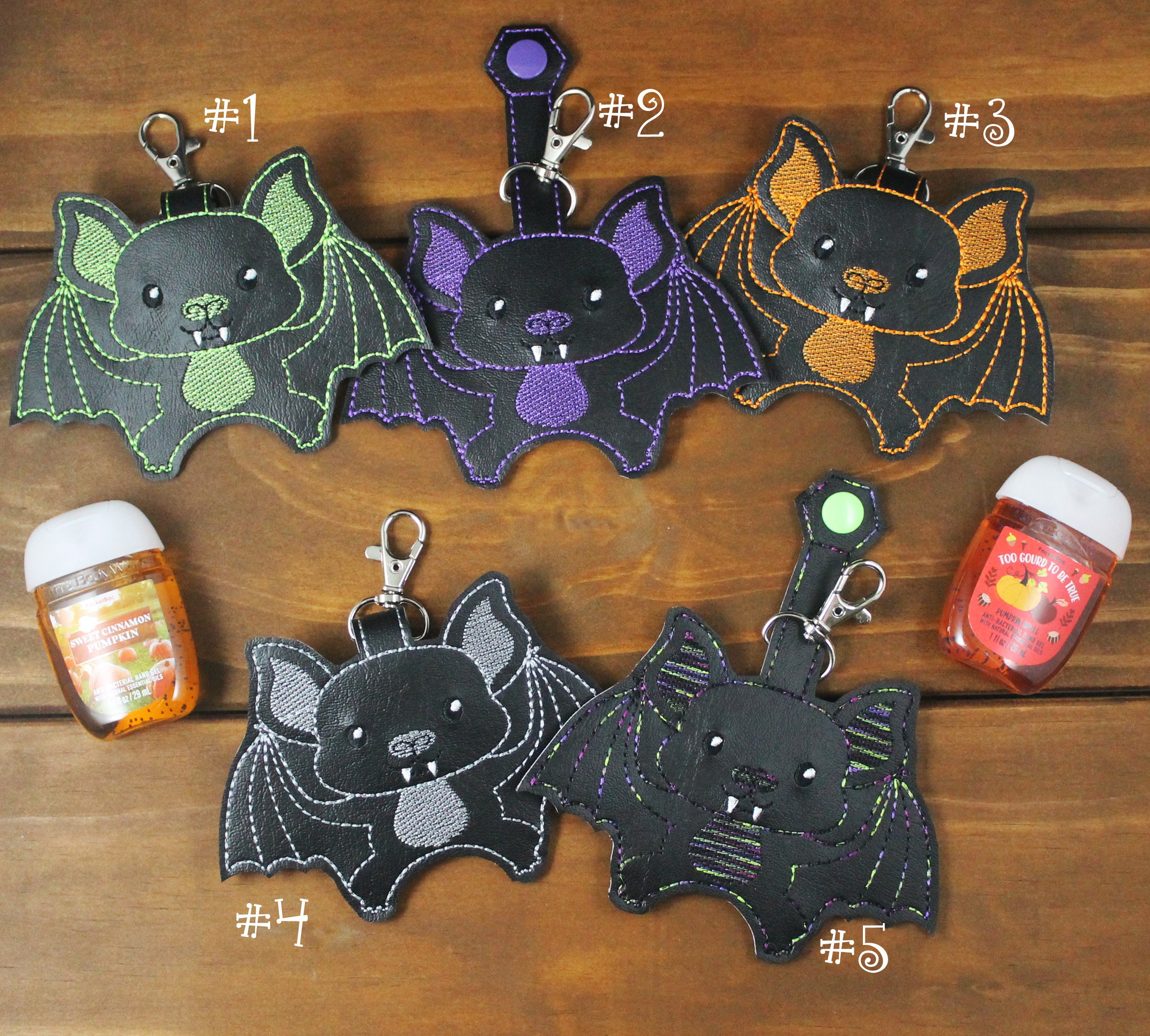 Halloween Sanitizer Holderwitch Ghost Spider Pumpkin Bat - Etsy