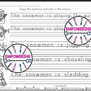 Year Long Daily Handwriting Practice SPED Occupational Therapy Sample ...
