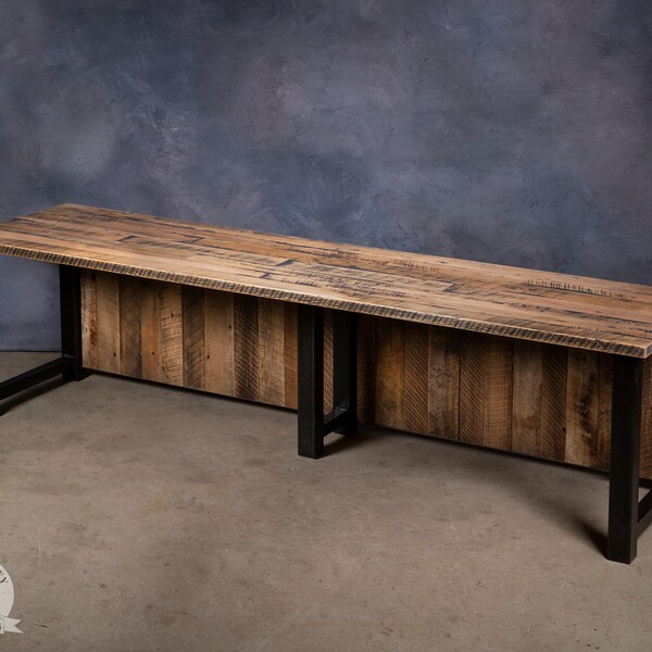Reclaimed Wood Desk - Etsy