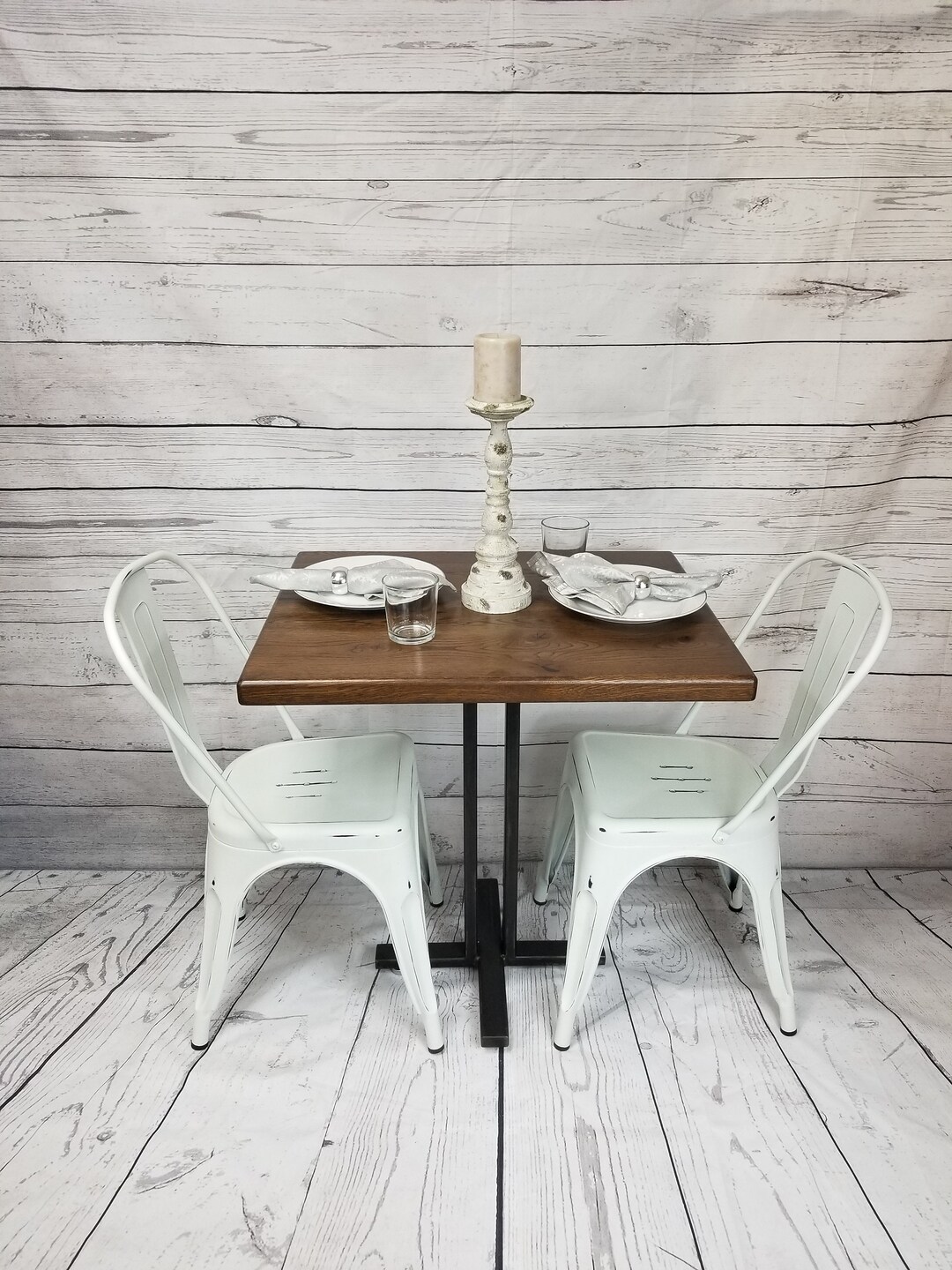 Small white bistro table store