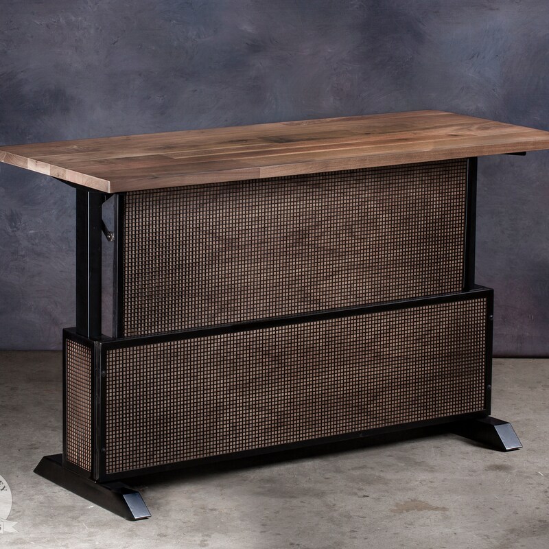 Industrial Standing Desk - Etsy