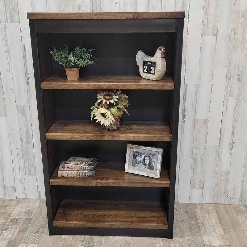 Industrial Bookcase - Etsy