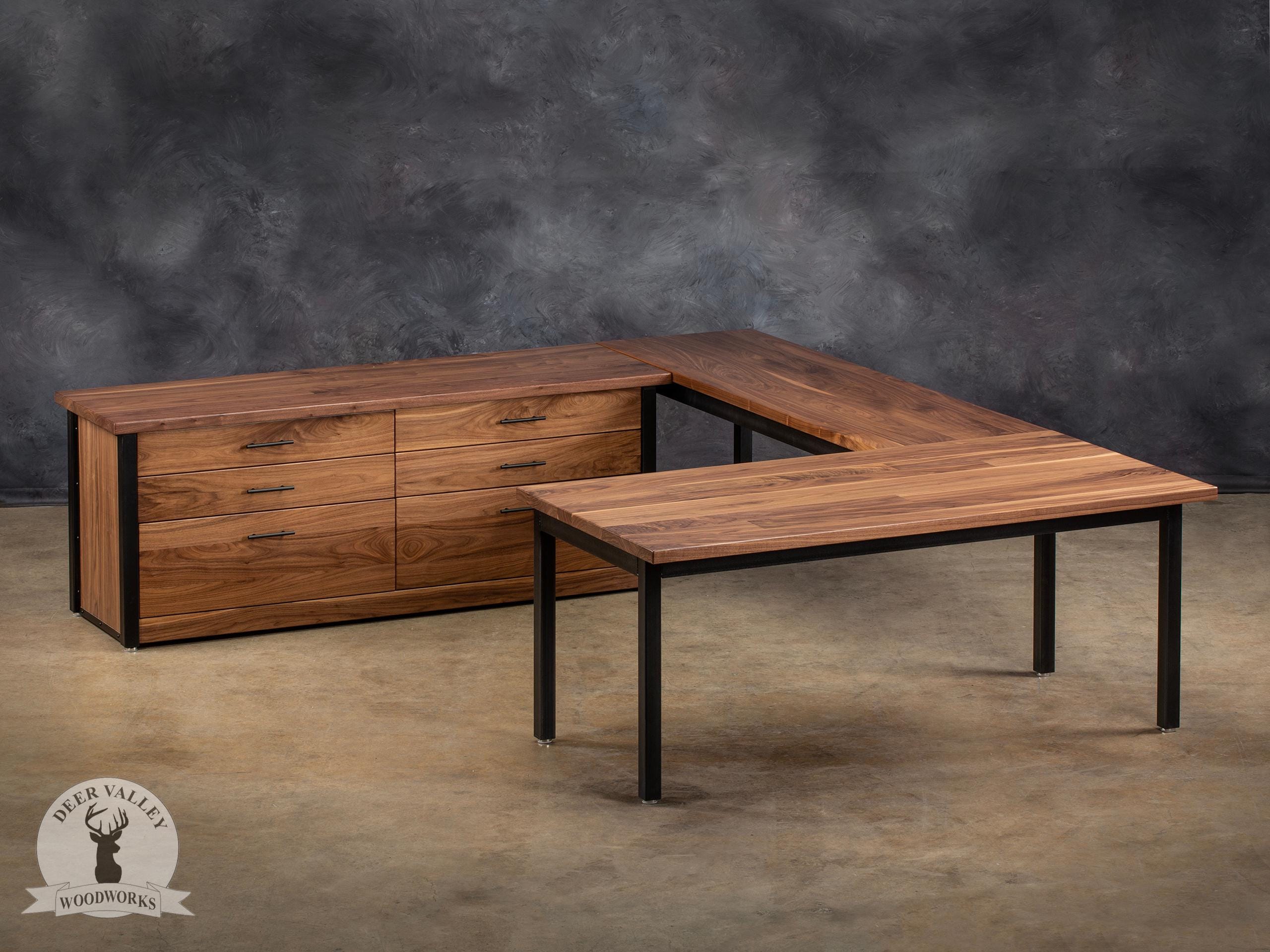 L shaped desk cb2 store