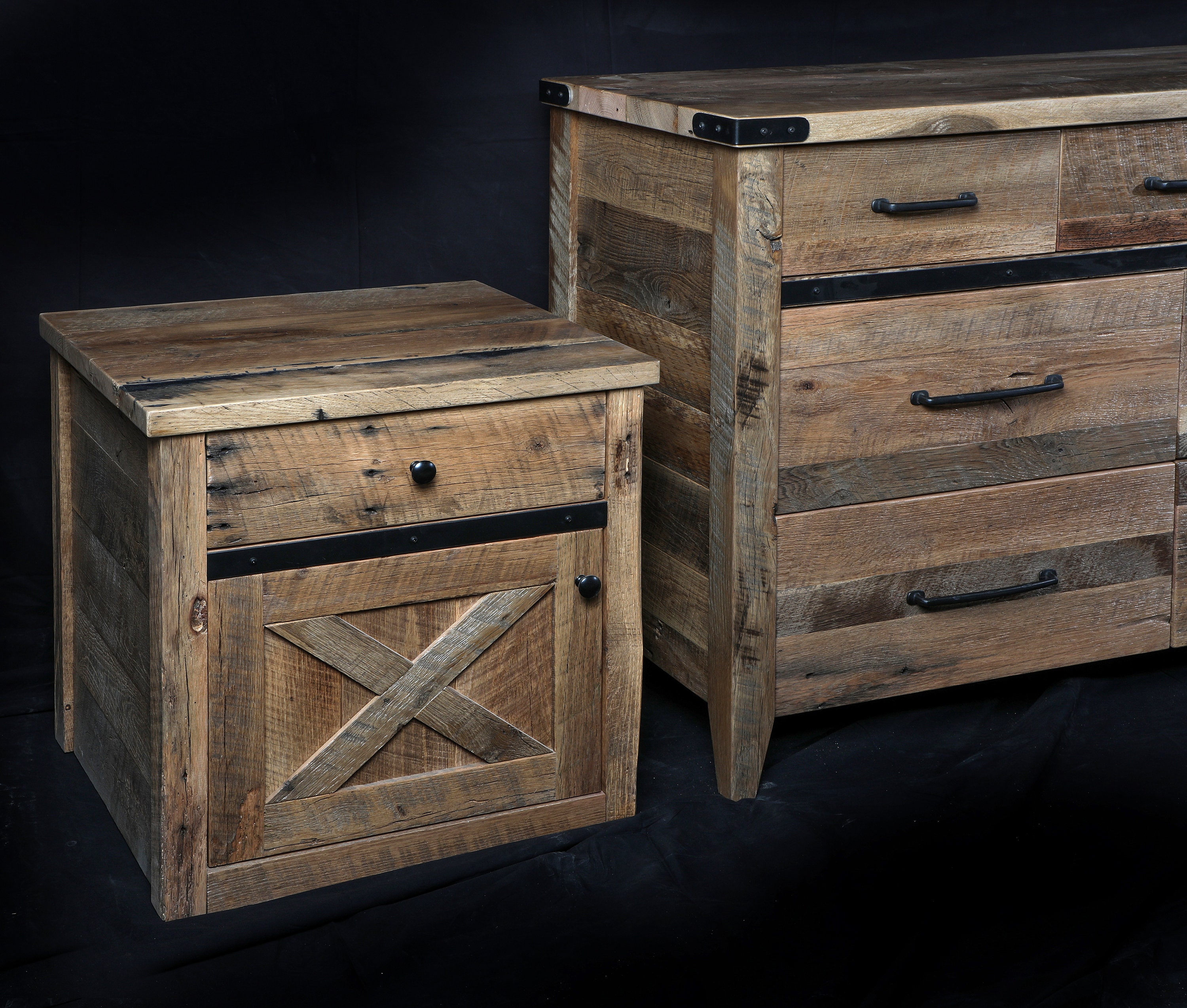 Rustic Bedroom Dresser Farmhouse Dresser Solid Wood Bedroom | Etsy