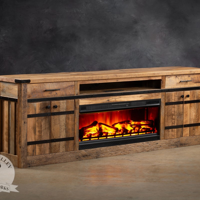 Rustic Tv Stand - Etsy