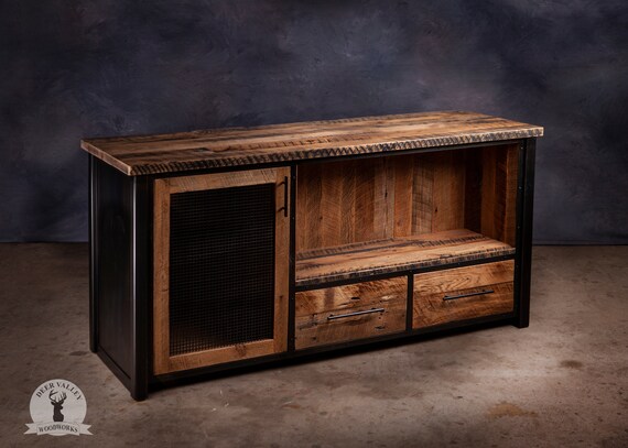 Rustic Coffee Bar Reclaimed Wood Coffee Bar Farmhouse - Etsy