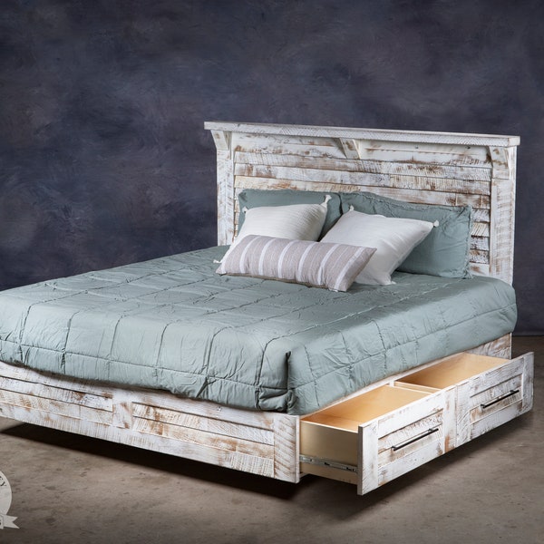 Distressed Headboard - Etsy