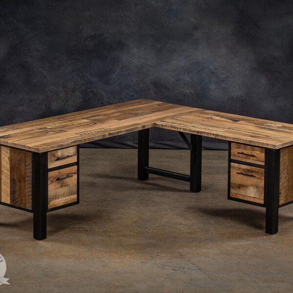 T Shaped Desk - Etsy