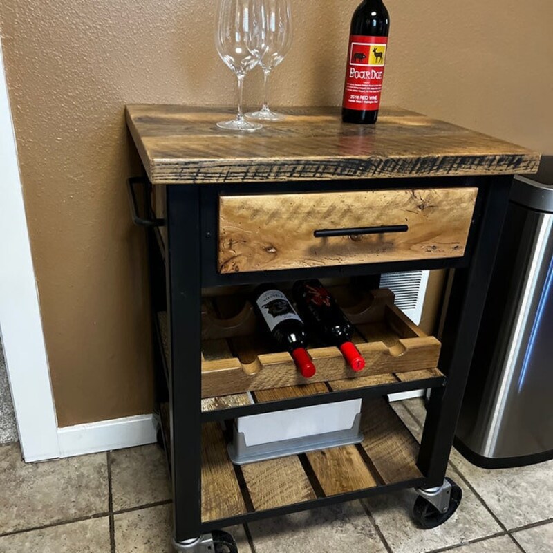 Wood Cart - Etsy