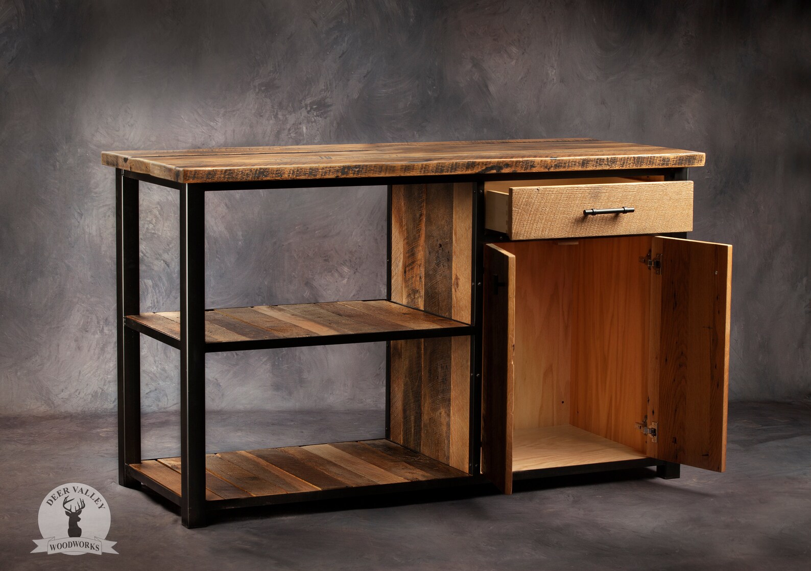 Rustic Buffet Table Reclaimed Wood Buffet Table Farmhouse - Etsy