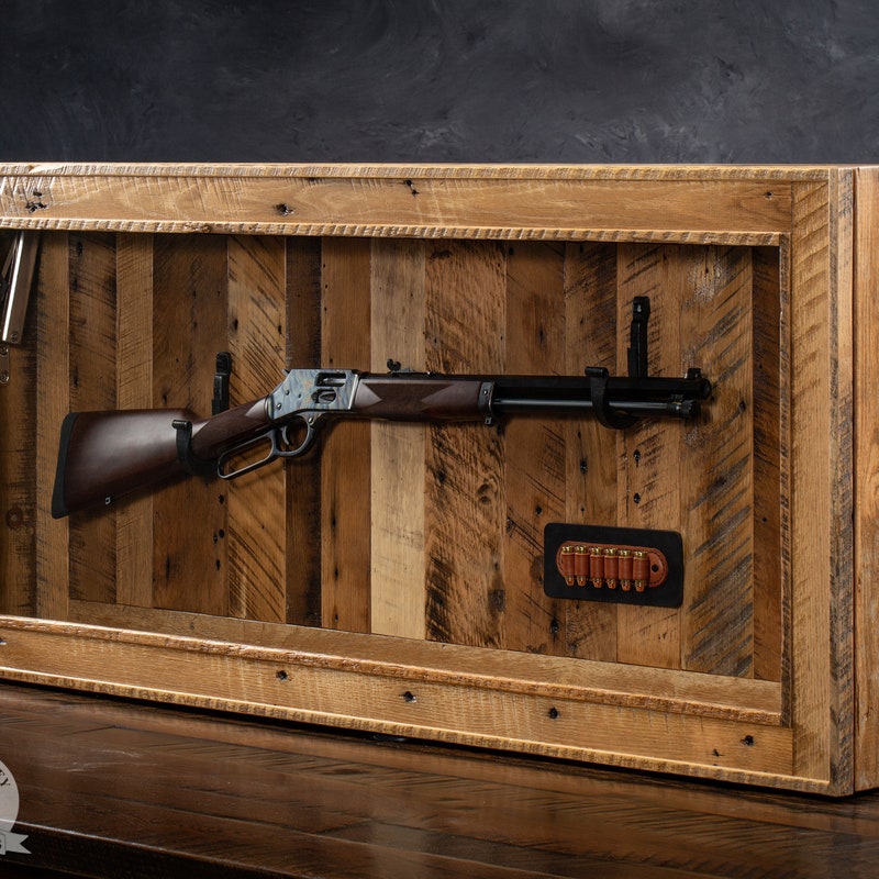 Wood Rifle Display Case - Etsy
