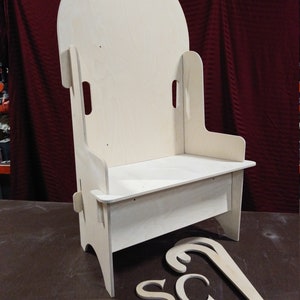 Santa Chair - Lightweight and Portable for Santa - or Anyone - Etsy