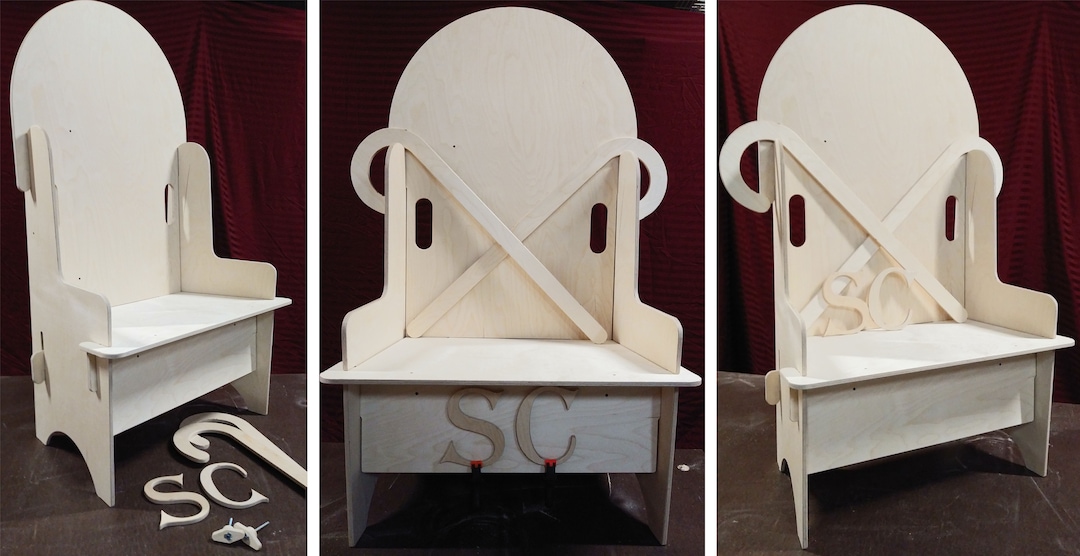 Santa Chair - Lightweight and Portable for Santa - or Anyone - Etsy