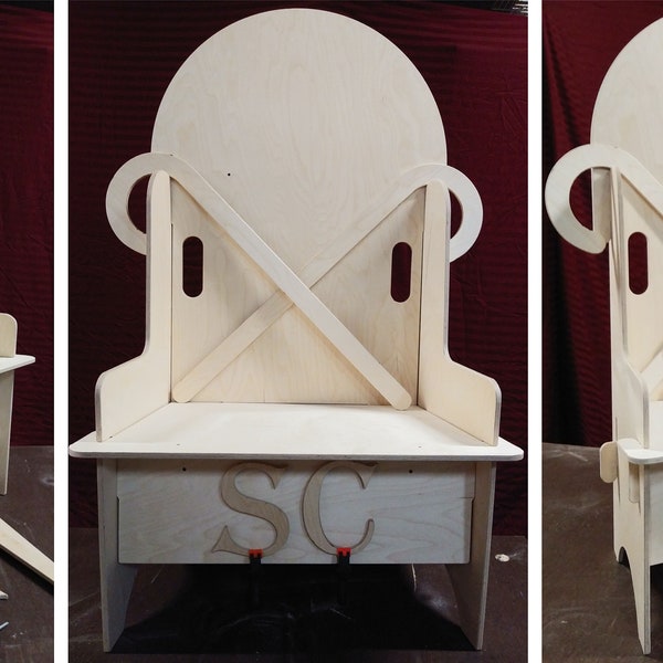 Santa Chair - Etsy