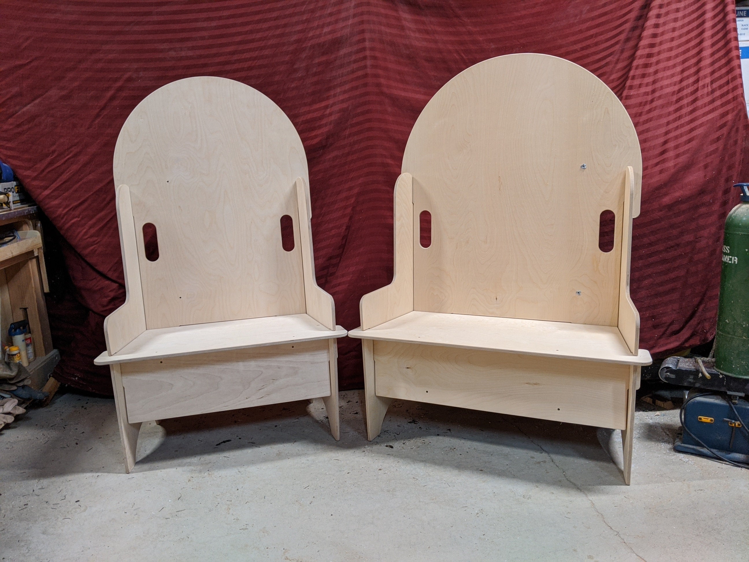 Santa Chair Lightweight and portable for Santa or anyone | Etsy