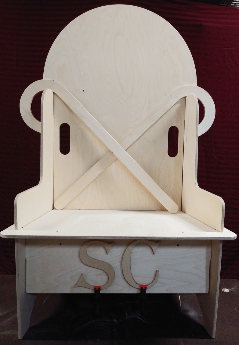 Santa Chair - Lightweight and Portable for Santa - or Anyone - Etsy