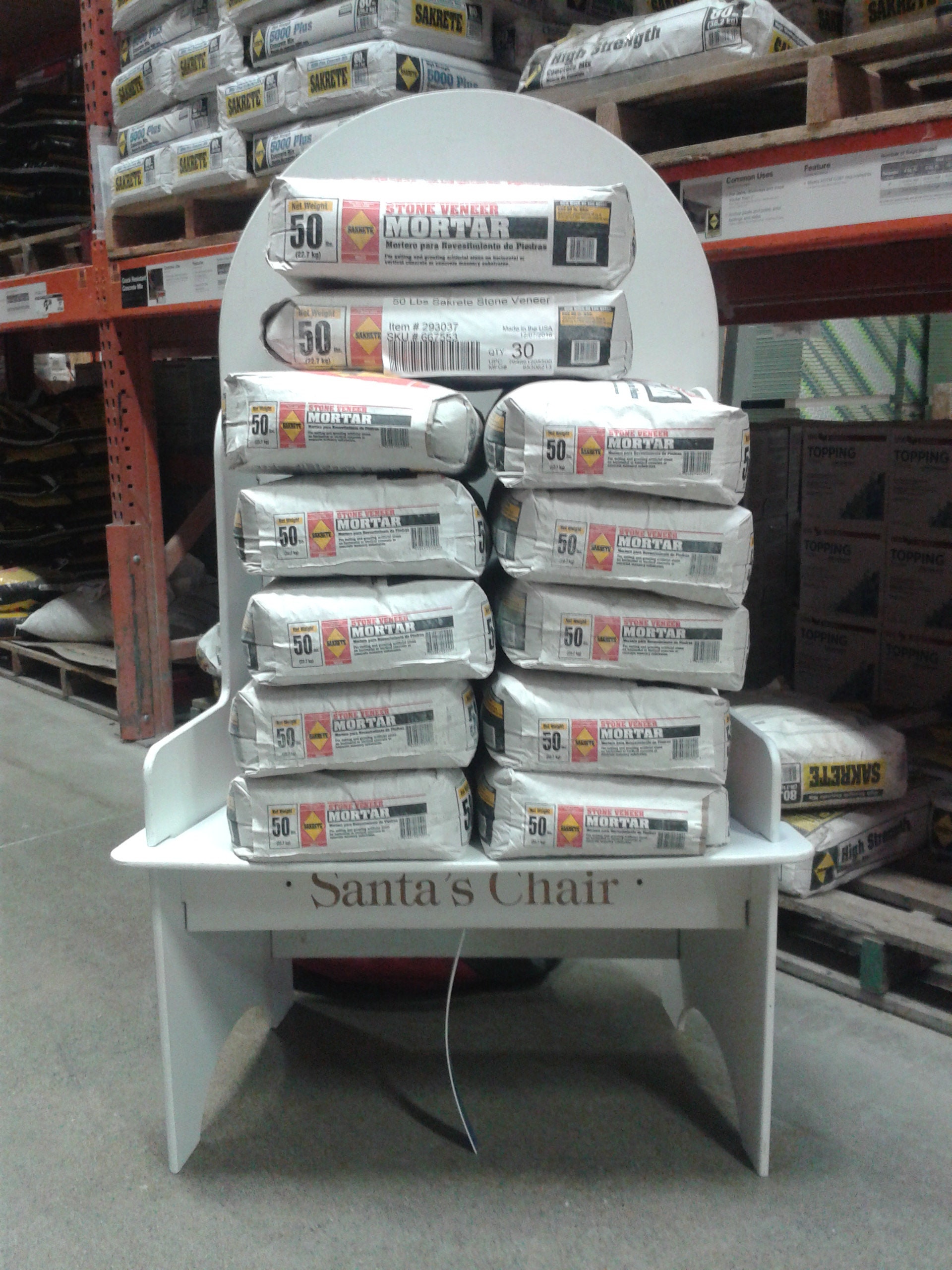Santa Chair - Lightweight and Portable for Santa - or Anyone - Etsy