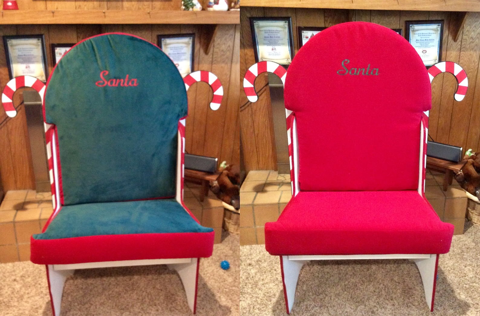 Santa Chair Lightweight and Portable for Santa or Anyone - Etsy