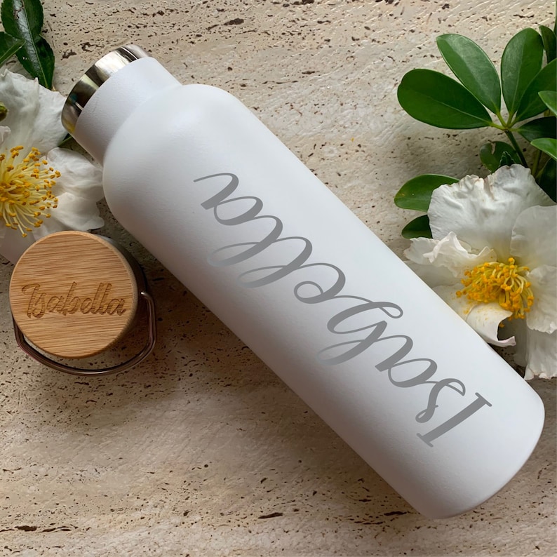 Mothers Day Personalised Insulated Drink Bottle Engraved - Etsy