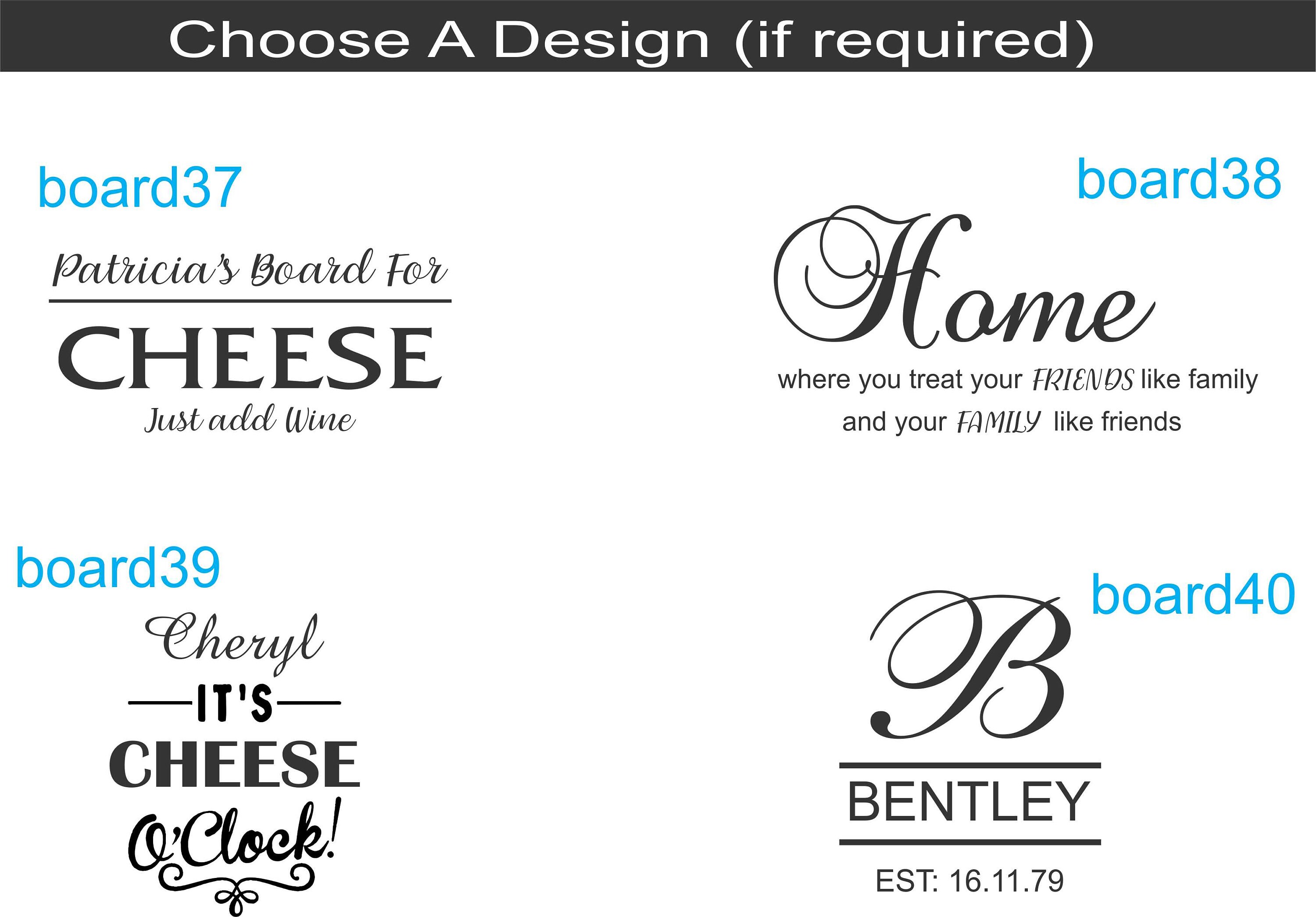 Personalised Cheese Board Engraved Chopping Board Birthday | Etsy