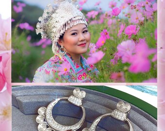 Hmong Snail Earrings - Etsy
