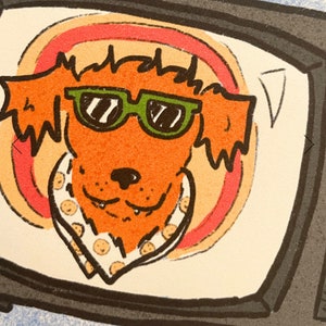 Cool Dog Goes to Dog Court - Comic Zine Starring Cool Dog! - Etsy