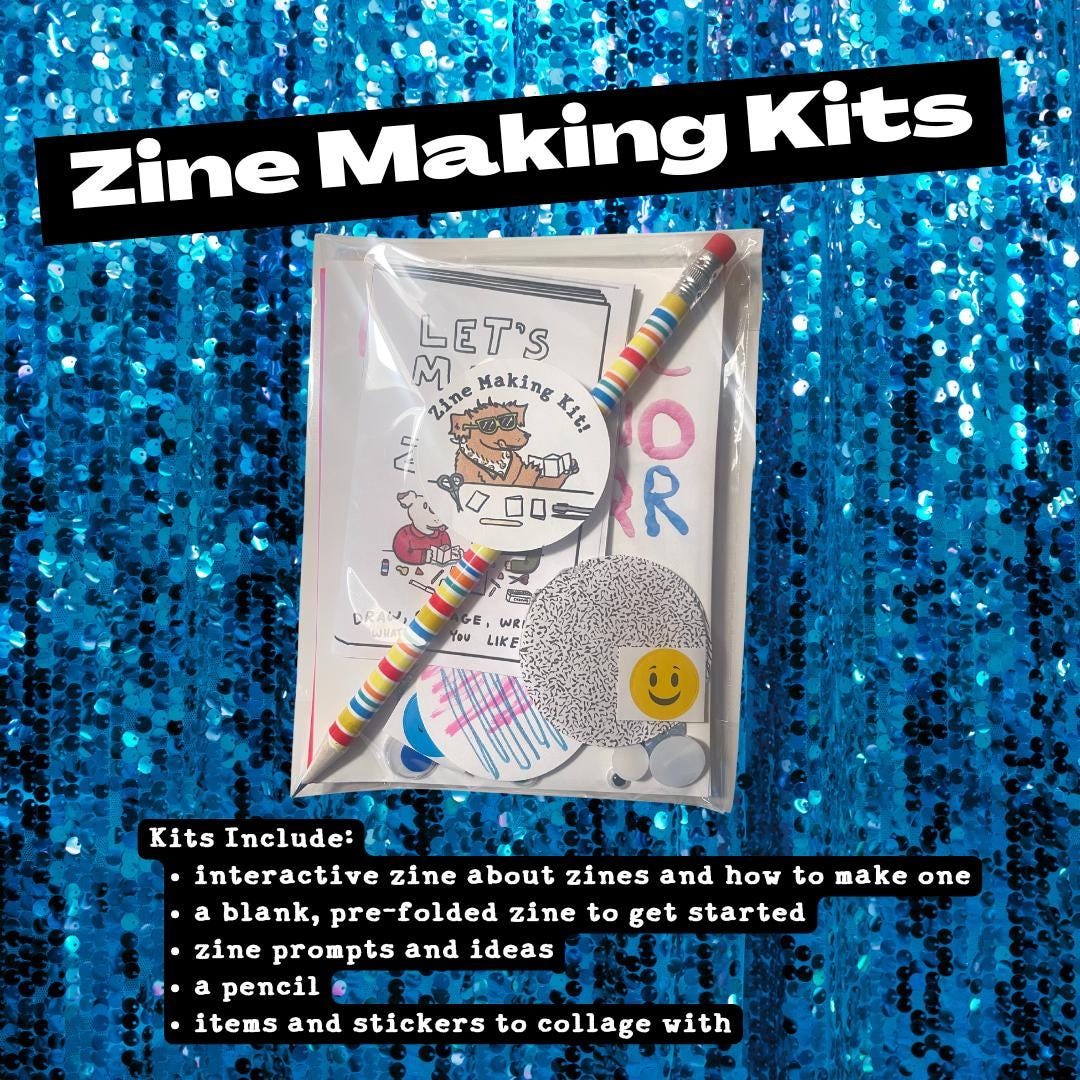 Zine Making Kit - Etsy