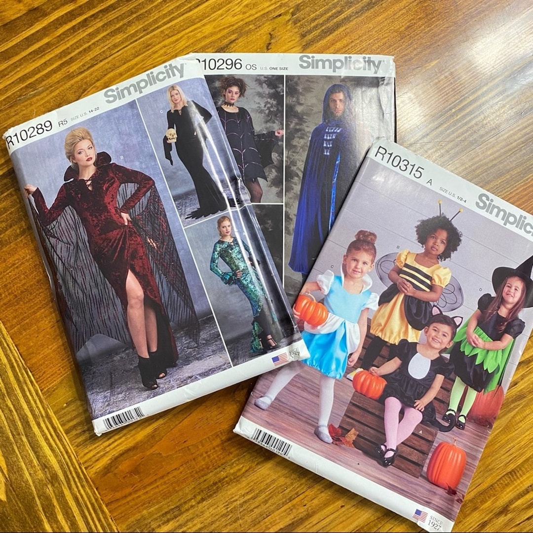 SIMPLICITY | COSTUME PATTERNS New! Halloween Cosplay Plus Woman Adult ...