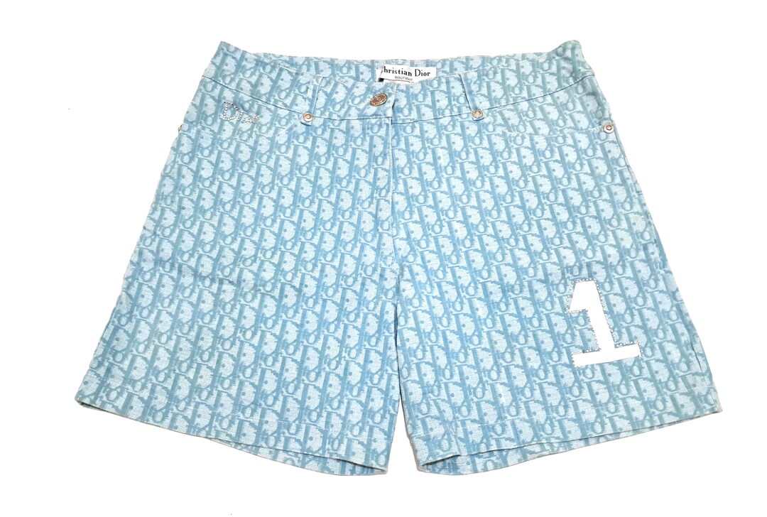 Vintage Christian Dior Monogram Short Pants Sz 29-30 - Etsy