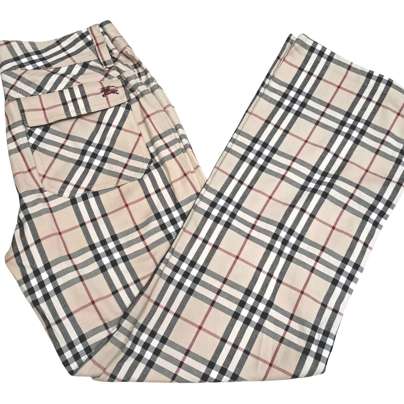 Burberry Plaid Shirt Mens - Etsy