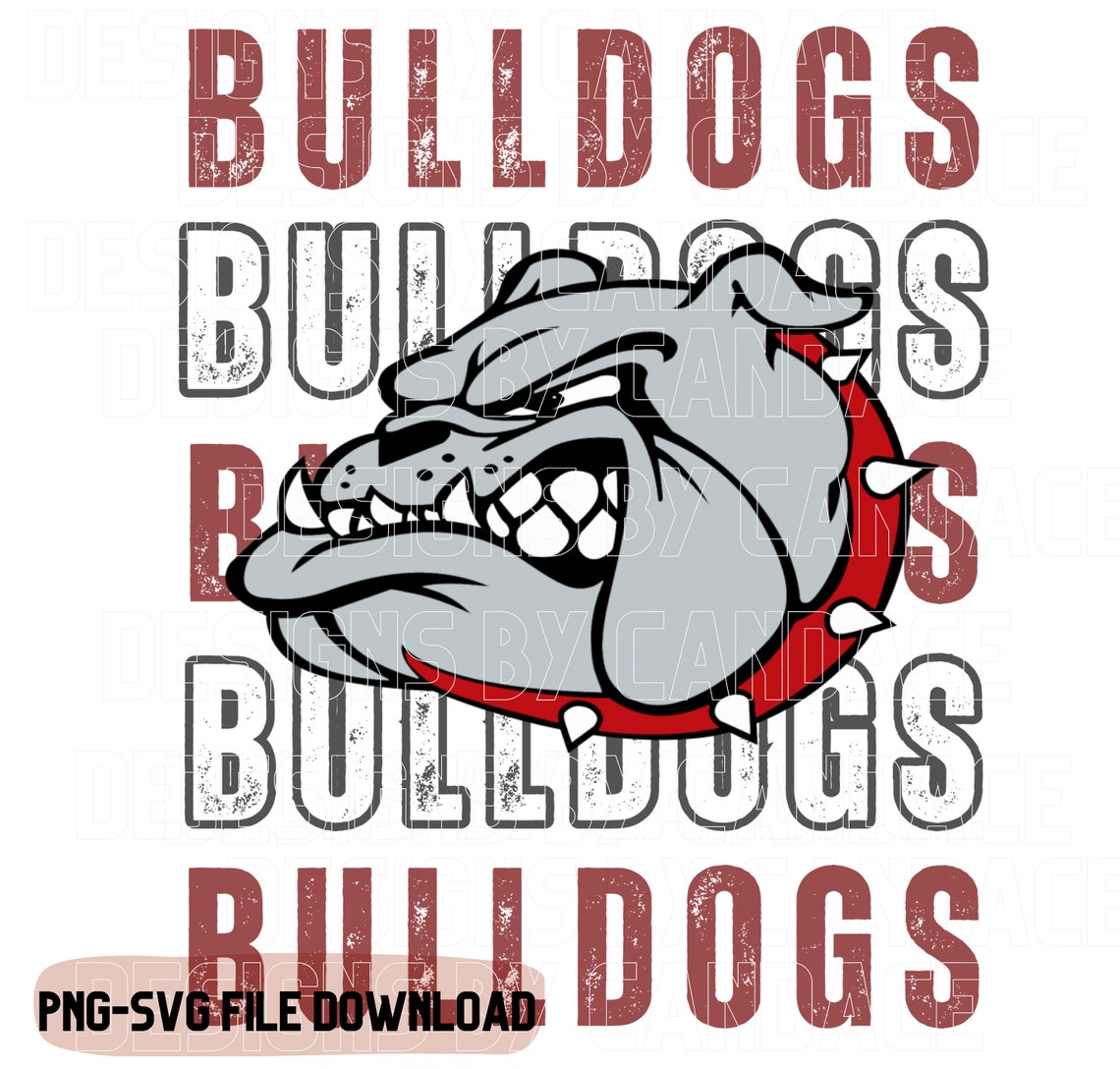 Bulldogs Svg, School Mascot Svg, Teacher Svg, Bulldog Svg, Bulldog ...