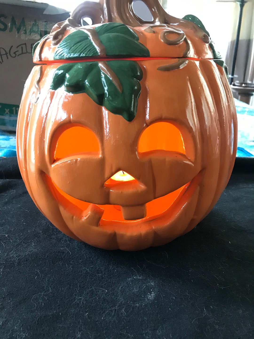 Extra Large Ceramic Halloween Jack-olantern - Etsy