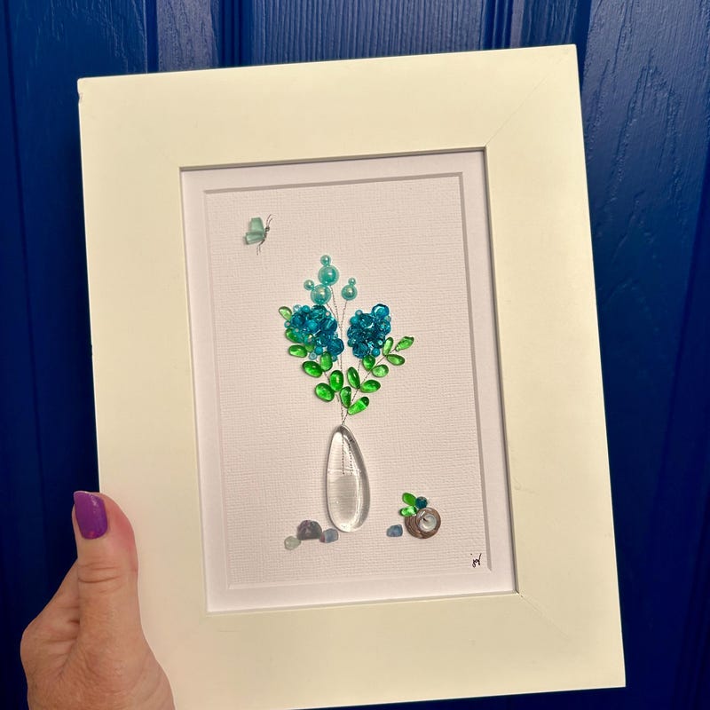 Sea Glass Wall Art - Etsy