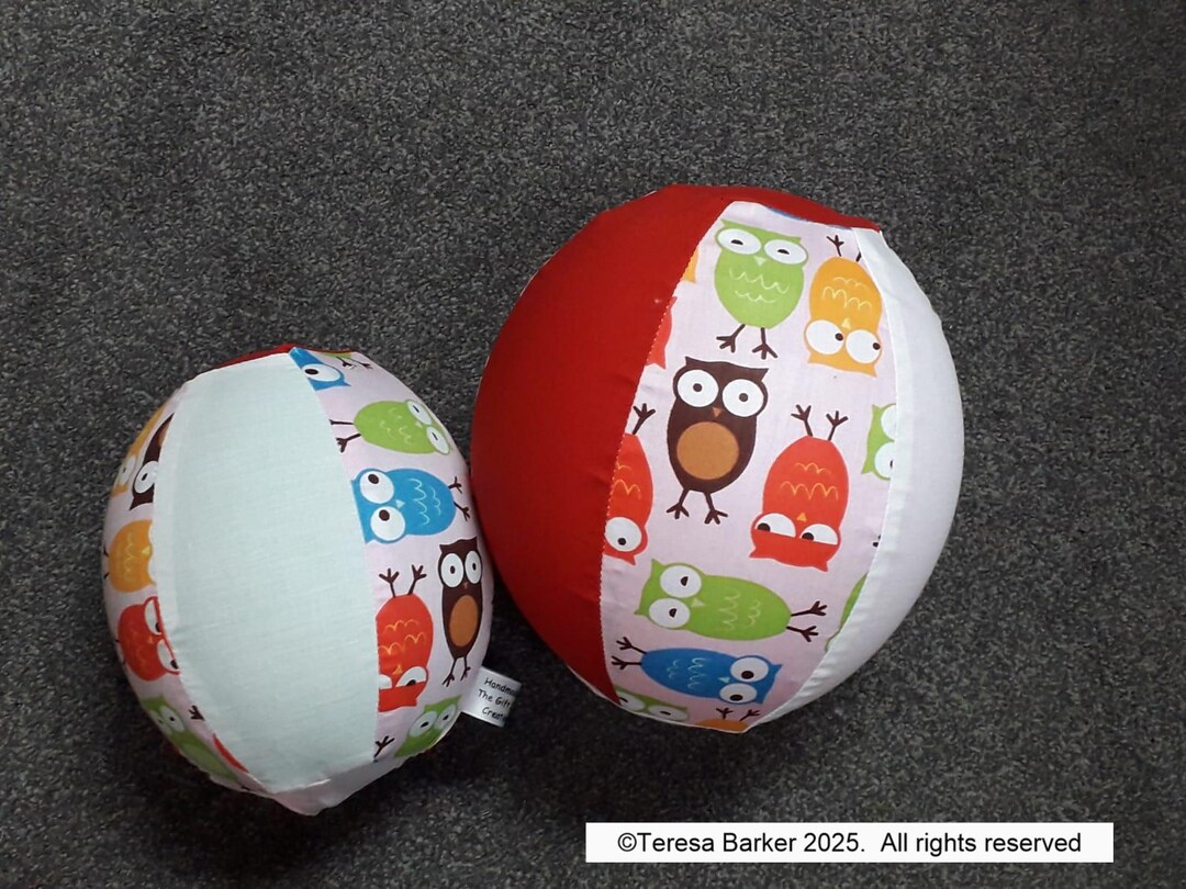 Balloon Covers, Made From Beautiful Cotton Fabric, Balloon Blown up ...