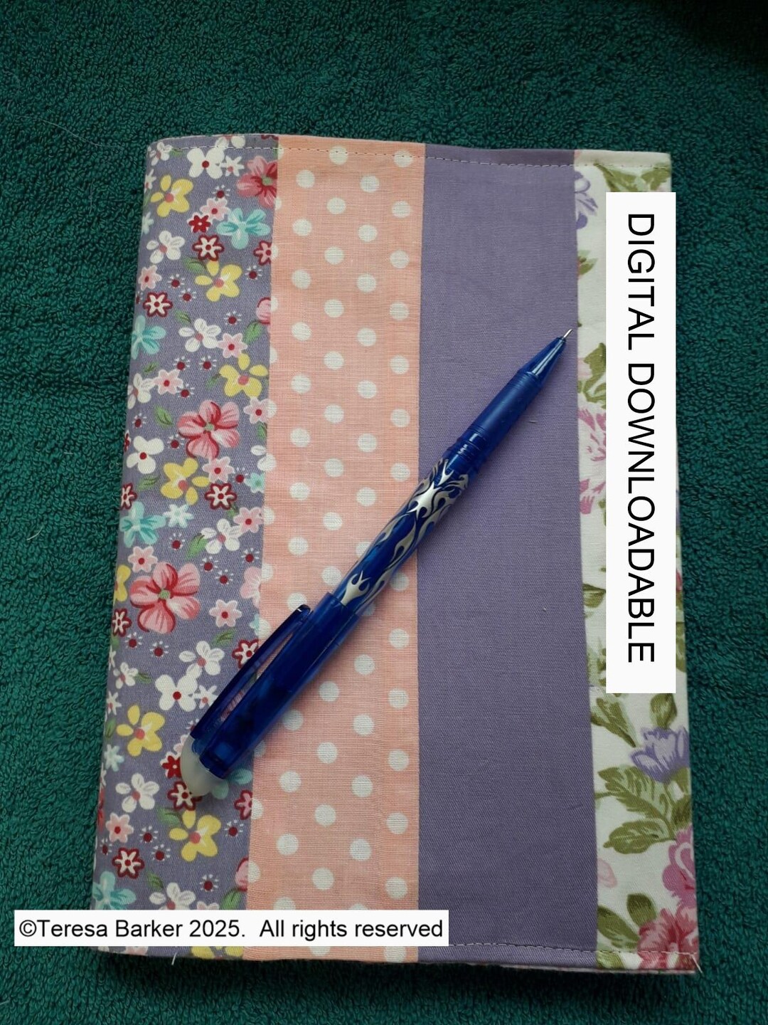 Pattern to Make Your Own Notebook Cover, Easy to Follow Instructions by ...