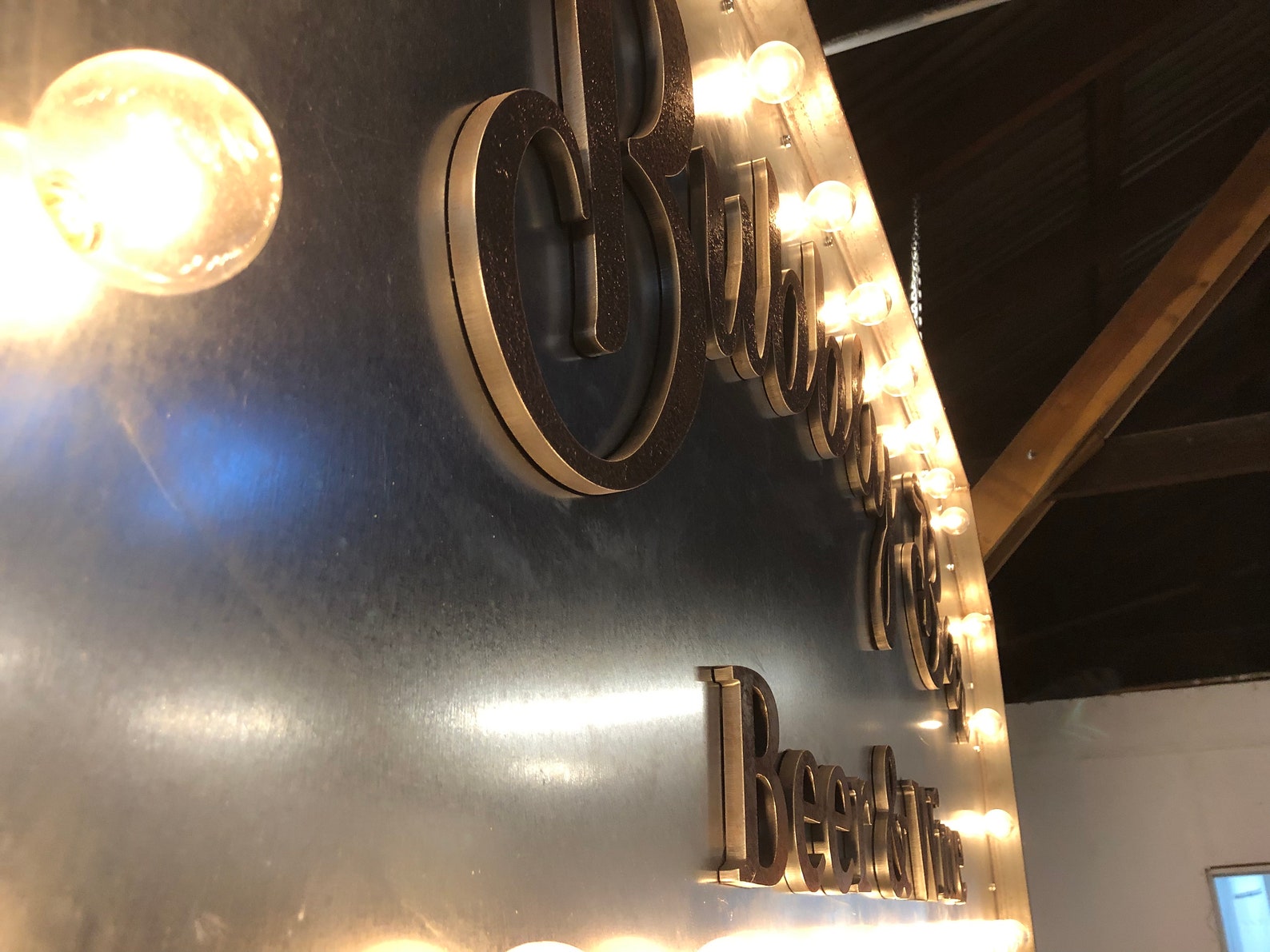 Light up Metal Sign, Vintage Marquis Metal Bar Sign, Old Sign, Theatre ...