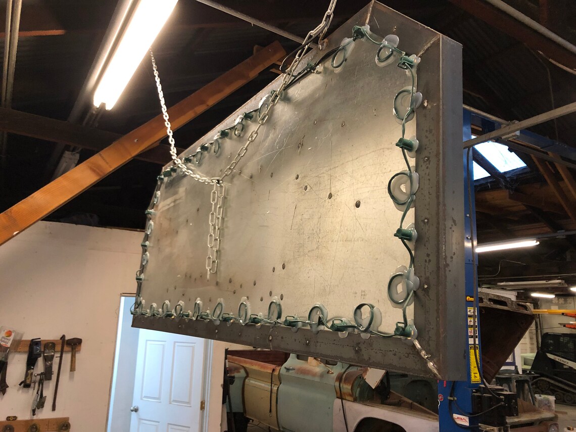 Light up Metal Sign Vintage Marquis Metal Bar Sign Old Sign - Etsy