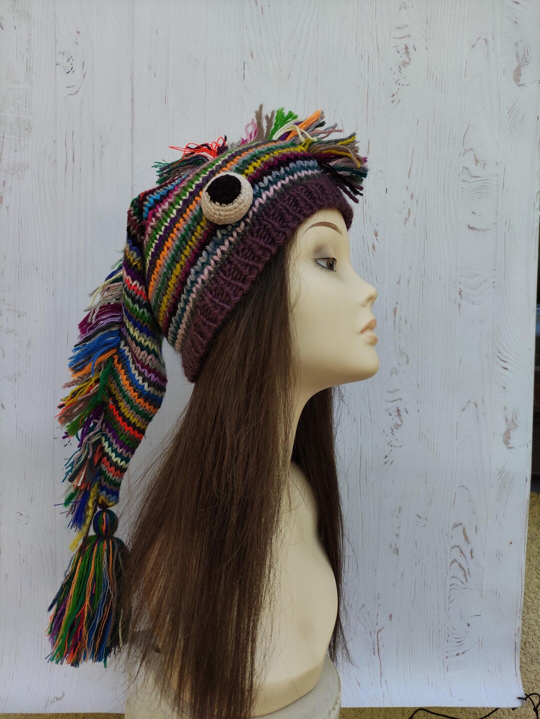 Cute Hat Fish With a Long Tail Bright Sknit Fish Hat ECO Friendly Hat ...