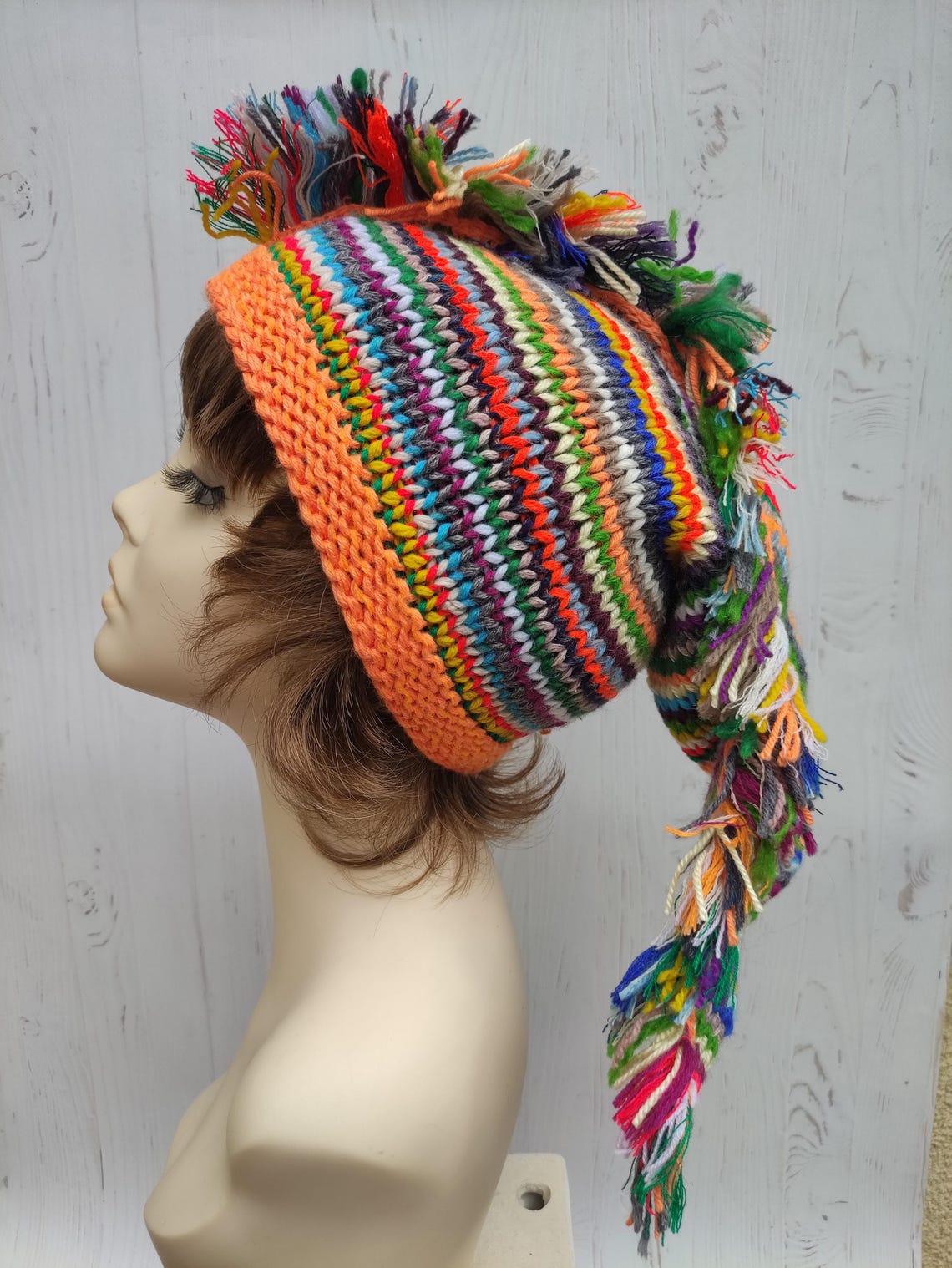 Cute Hat Fish With a Long Tail Bright Sknit Fish Hat ECO Friendly Hat ...